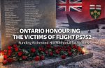 Ontario Honouring the Victims of Flight PS752