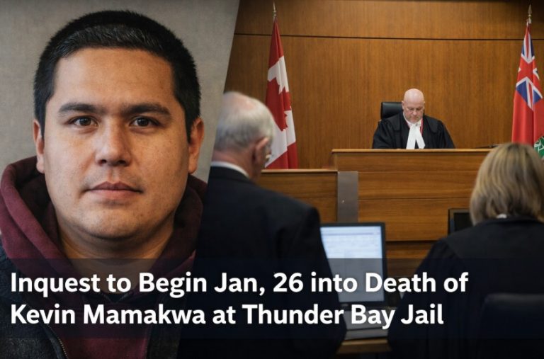 Inquest Set to Begin Jan. 26 into Death of Kevin Mamakwa at Thunder Bay ...