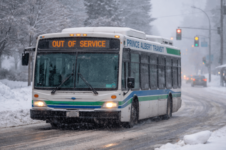 Prince Albert Transit to Resume Limited Service April 9 Following Heavy ...