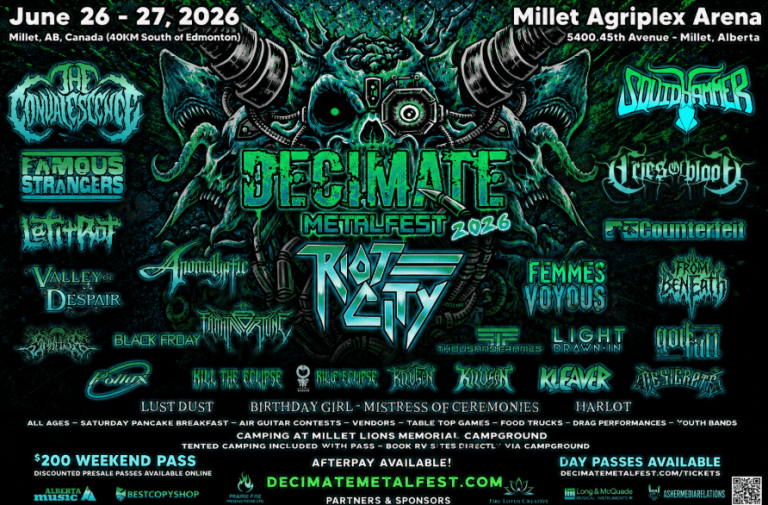 Decimate Metalfest Expands 2026 Lineup as Alberta Festival Strengthens ...