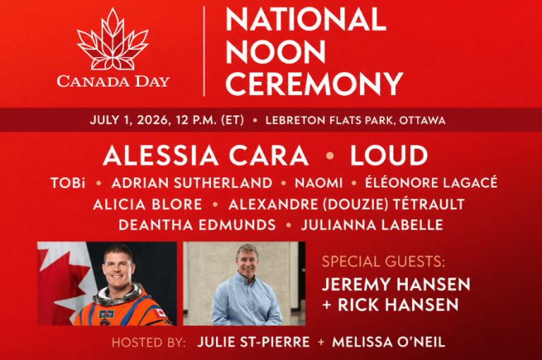 Canada Day 2026 National Noon Ceremony to Spotlight Canadian Talent and ...